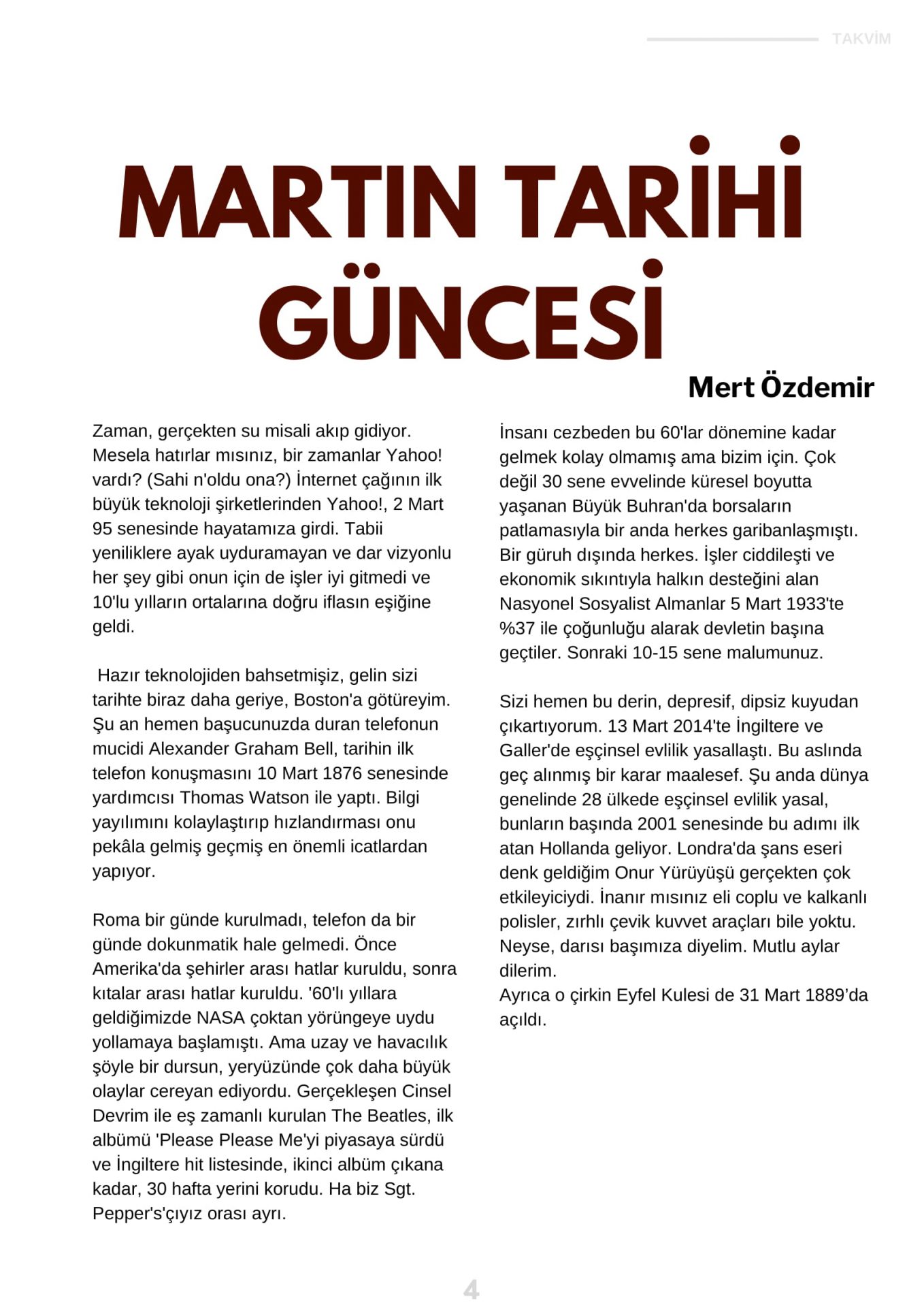 SAYI 7 MART 2021 - karo dergi